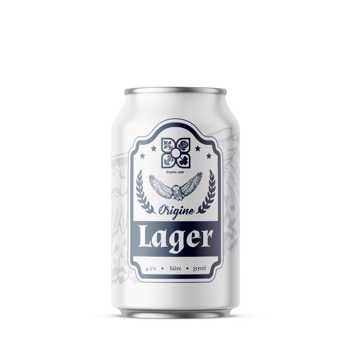 Origine Lager - Cans 24x355ml – KegAcces.ca